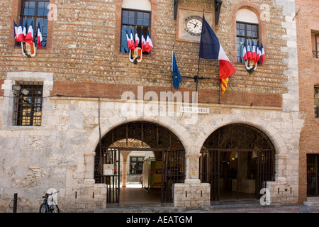 Hotel de Ville. Perpignan, Roussillon, France Stock Photo - Alamy