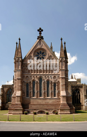 england the midlands border HEREFORD town centre the cathedral Stock ...