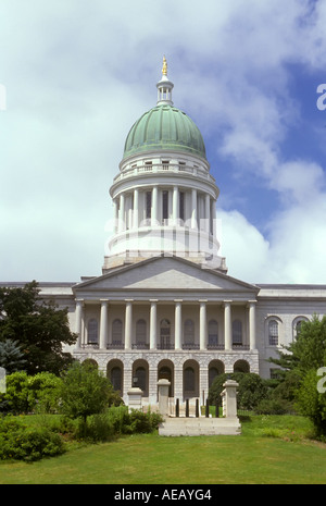 State Capitol of Maine, Augusta Stock Photo - Alamy