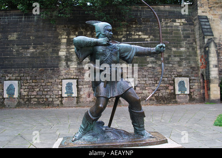 The Tales of Robin Hood, Nottingham, England UK Stock Photo: 27121172 ...