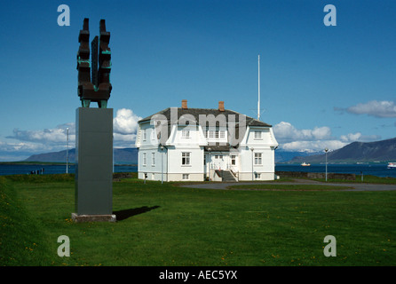 The Reykjavik Summit the meeting of USA President Ronald Reagan and ...