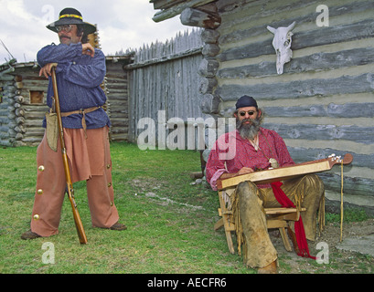 Texas Independence Rendezvous, pre 1840 period reenactors, Old Fort ...