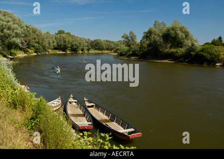 River March near Angern, border river Austria, Slovakia, Slovak ...