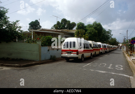 Port Of Spain Trinidad Local Transport Mini Buses Maxi Taxis in St ...