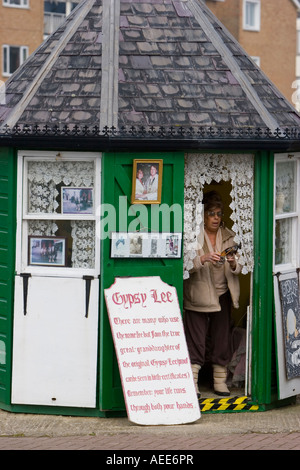Gypsy Lee Fortune Teller Bognor Regis Stock Photo - Alamy