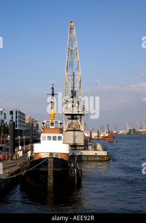 Historical Floating Crane Stock Photo - Alamy