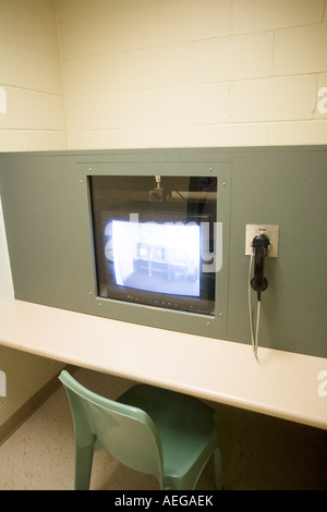 Segregation unit special management unit at Lincoln Correctional Stock ...