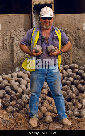 Mine supervisor, Australia Stock Photo - Alamy