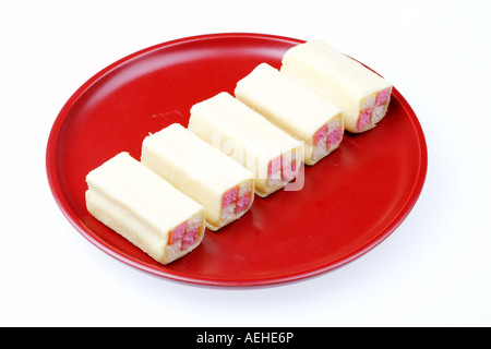 Mr Kipling mini Battenberg cakes Stock Photo - Alamy