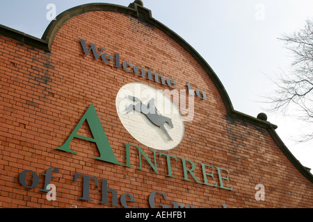 The world famous Aintree racecourse home of the Grand National Stock ...