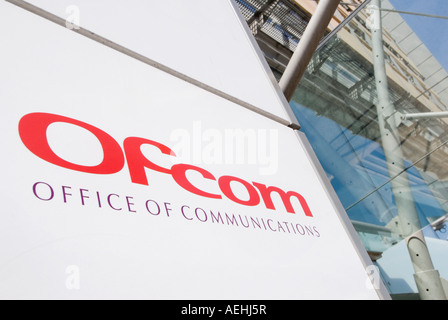 ofcom headquarters logo London England Uk United Kingdom Stock Photo ...