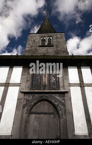 Timber framed, Marton Church, Congleton Road, Cheshire, UK Stock Photo ...