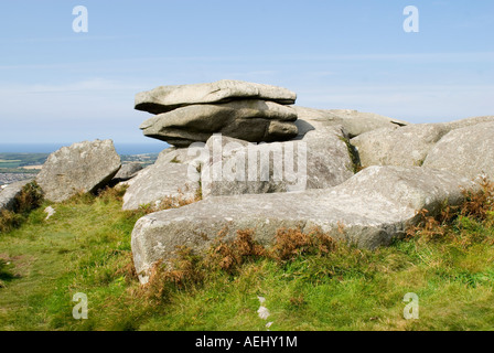 Carn Brae Castle, Cornwall, UK. Carn Bray Castle, Cornwall, UK Stock ...