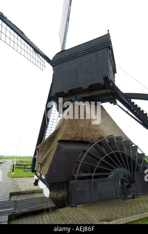 Wind mill at the Estonian Open Air Museum in Tallin Stock Photo - Alamy