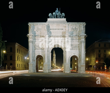 Siegestor Munich, Bavaria, Germany Stock Photo - Alamy