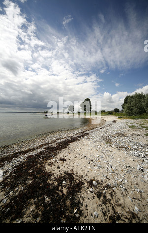 Strande beach, Kiel bay, Schleswig-Holstein, Germany, Europe Stock ...