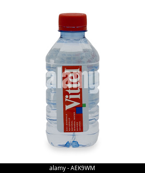 Vittel Mineral Water Bottle Stock Photo - Alamy