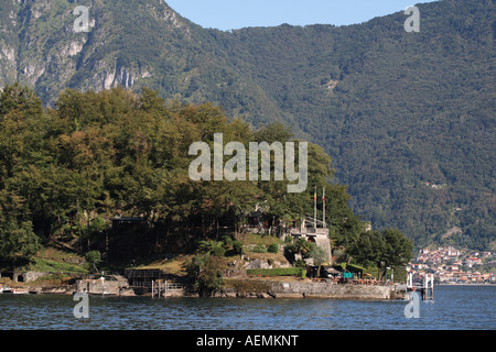 Isola Comacina, Sala Comacina, Lake Como, Italy Stock Photo - Alamy