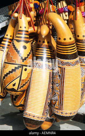 Traditional musical instruments, Lima, Peru Stock Photo - Alamy