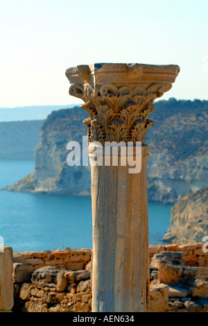EARLY CHRISTIAN BASILICA. KOURION. CURIUM. CYPRUS. MEDITERRANEAN ISLAND ...