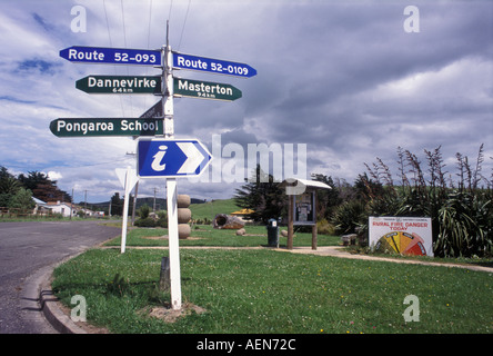 New Zealand Pongaroa Stock Photo - Alamy
