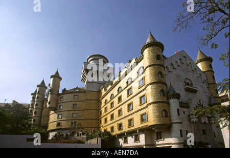 India Andhra Pradesh Hyderabad Amrutha Castle Hotel Stock Photo - Alamy
