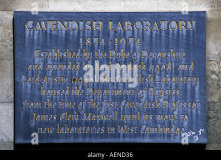 The cavendish laboratory in Cambridge Stock Photo - Alamy
