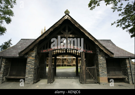 Michael Parish Church Kirk Michael Isle of Man IOM Stock Photo - Alamy