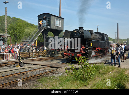 Steam Locomotive tank engine railway Stock Photo - Alamy