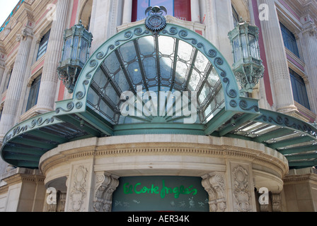 Sales at shopping centre El Corte Ingles in Mijas-Costa. Spain, Costa ...