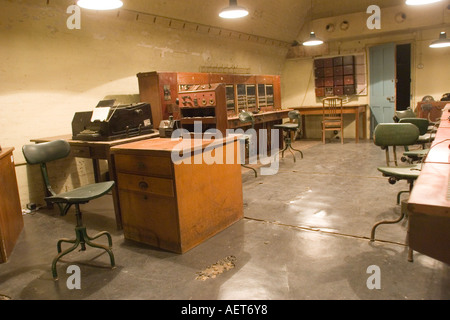 Secret wartime WW2 headquarters in tunnels under Dover Castle Kent ...