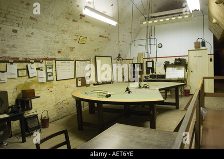 Secret wartime WW2 headquarters in tunnels under Dover Castle Kent ...