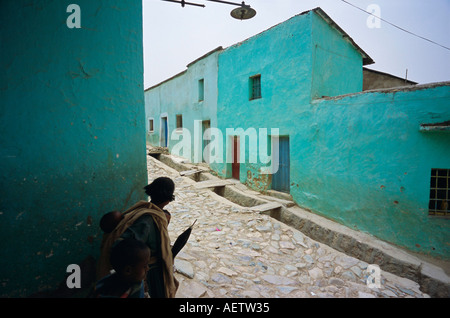 Village of Adua Adwa Adowa historic place where Menelik defeated the ...