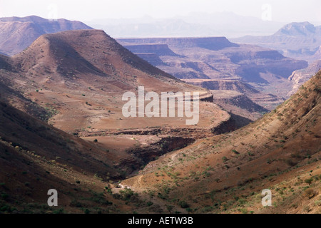 Lasta Valley Wollo region Ethiopia Africa Stock Photo - Alamy
