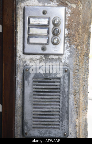 Door Buzzer in Apartment Complex Stock Photo: 23375993 - Alamy
