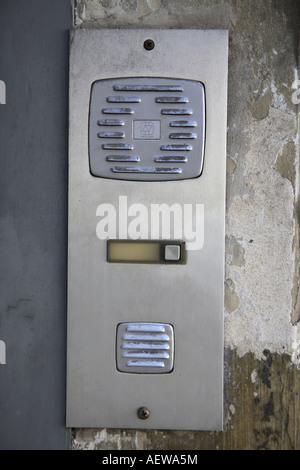 Old Door Buzzer in a complex Stock Photo - Alamy