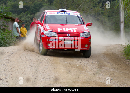 Rallye race for the Brazilian Rallye Championship in the city of ...