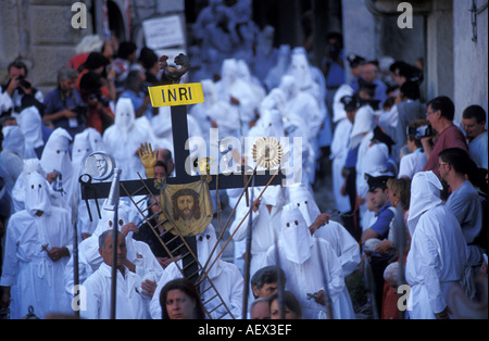 Septennial feast of Battenti Guardia Sanframondi Campania Italy Stock ...