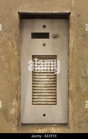Door Buzzer in Apartment Complex Stock Photo: 23375993 - Alamy