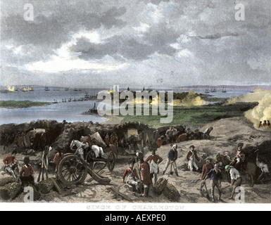 Siege of Charleston 1780. Revolutionary War. North South Carolina 1781 ...