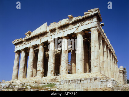Naos tou Parthenonos World Heritage ATHENS GREECE Stock Photo - Alamy