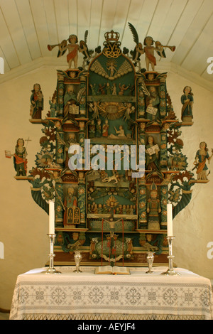 Alesund Church Interior, Norway Stock Photo - Alamy