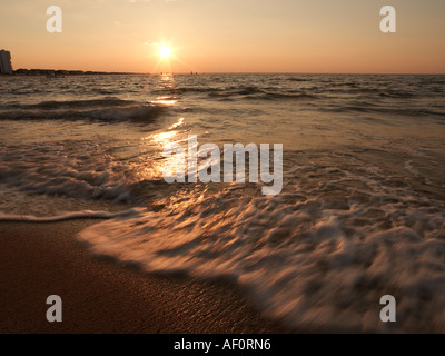 Sunset at Lynnhaven Inlet Virginia Beach VA Chesapeake Bay Bridge ...