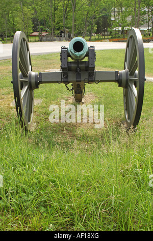 Artillery Cannons on Cemetery Ridge Gettysburg Pennsylvania PA in early ...