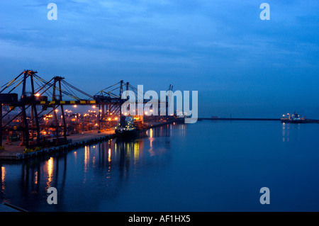 CONTAINER TERMINAL CHENNAI PORT TAMIL NADU Stock Photo - Alamy