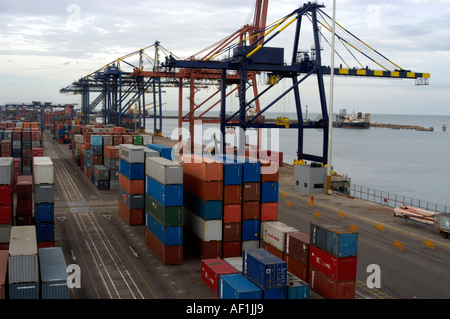 CONTAINER TERMINAL CHENNAI PORT TAMIL NADU Stock Photo - Alamy