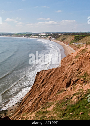 Eroded Cliffs of Filey, North Yorkshire Stock Photo - Alamy