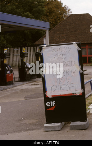 Fuel protest Crisis 2000 Stock Photo - Alamy