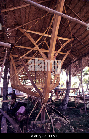 BUILDING SNAKE BOATS ALAPPUZHA Stock Photo - Alamy