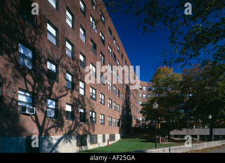 Baker House, MIT, Cambridge, Massachusetts, 1946 - 1949. Alvar Aalto ...